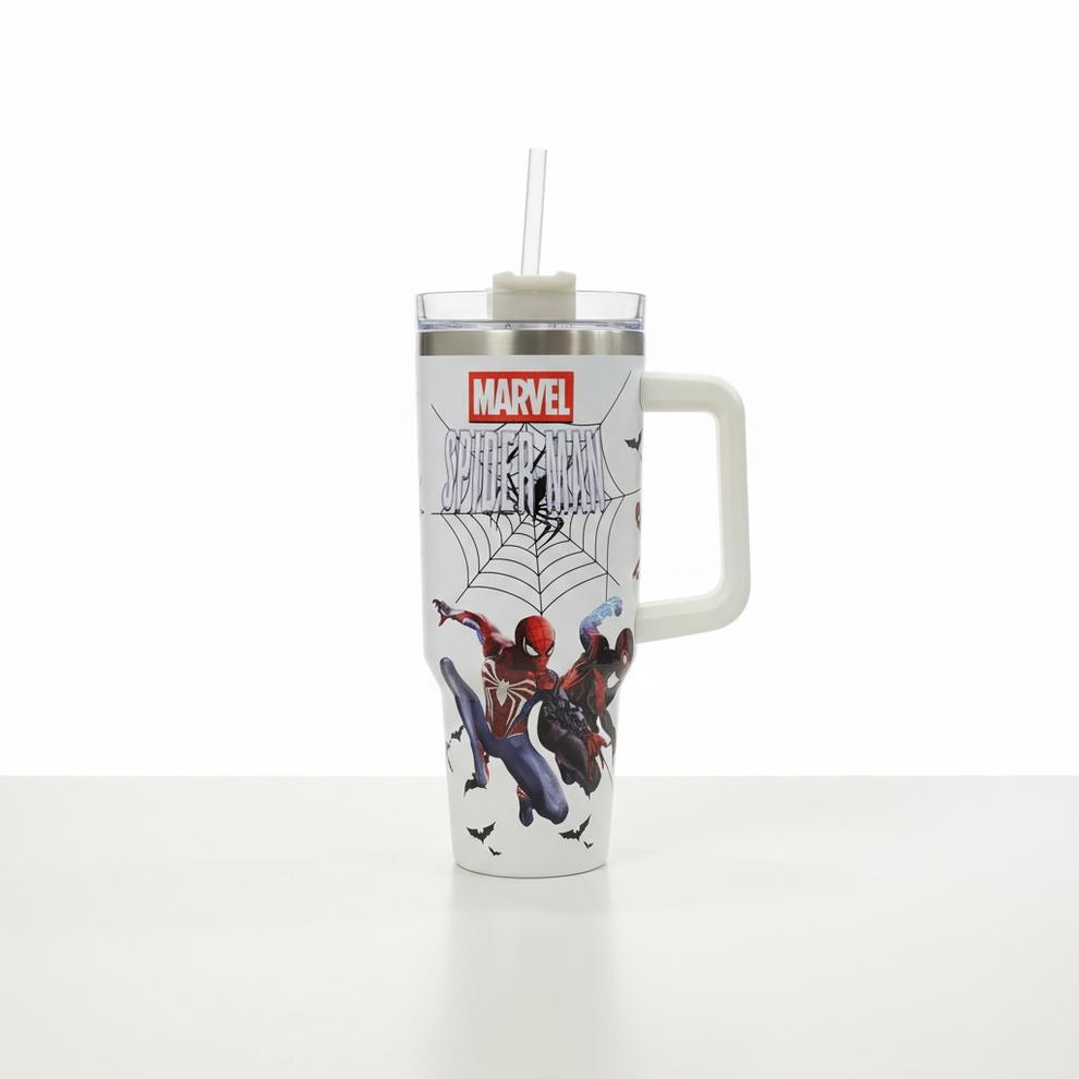 BIGMAN Marvel Spider-Man White Edition Stanley Tumbler 40oz – Bigman